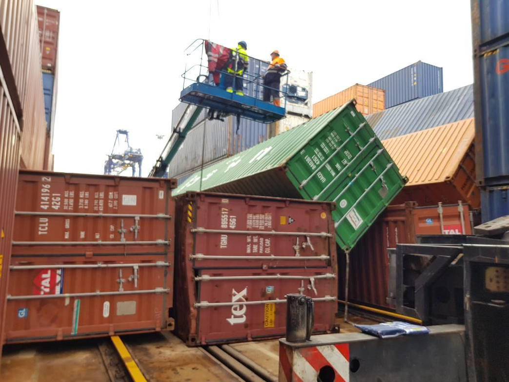 Container Survey | GS Surveyors | Bunker survey - Damage survey